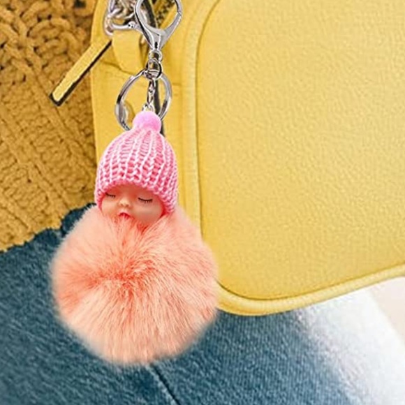 Accents | Beautiful Cute Keychain With A Baby | Poshmark